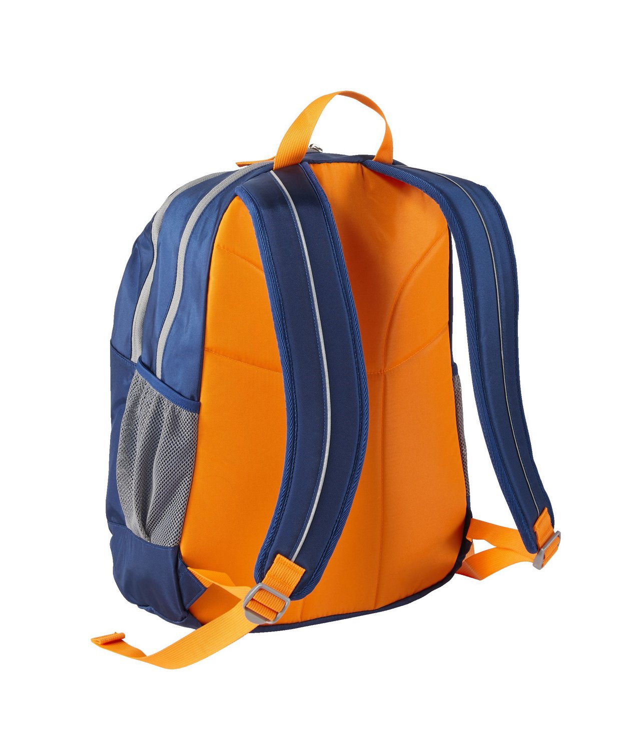 L.L.Bean Explorer Colorblock Backpack - Ocean Blue/Electric Orange - Mypuvoftoys
